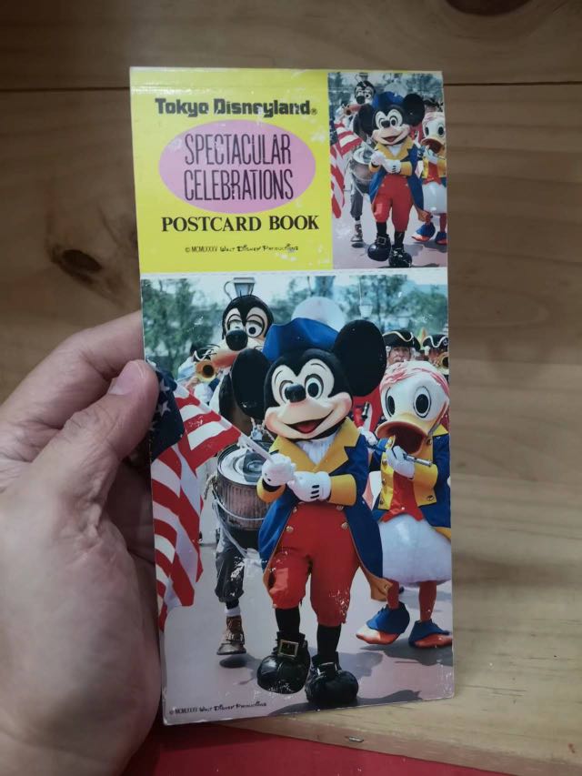 1983 Tokyo Disneyland Mickey Mouse 55th Happy Birthday Post Cards ...