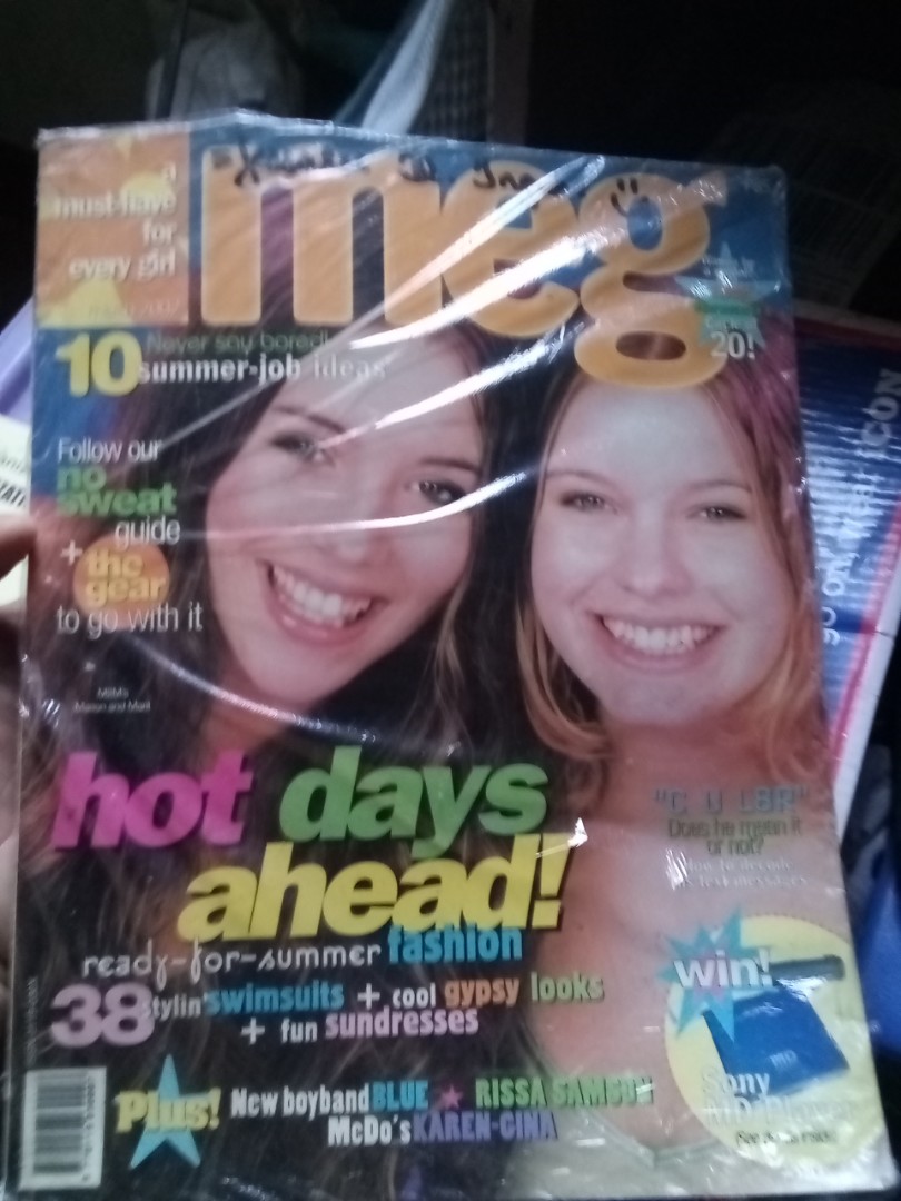 2002 meg magazine m2m cover, Hobbies & Toys, Books & Magazines ...