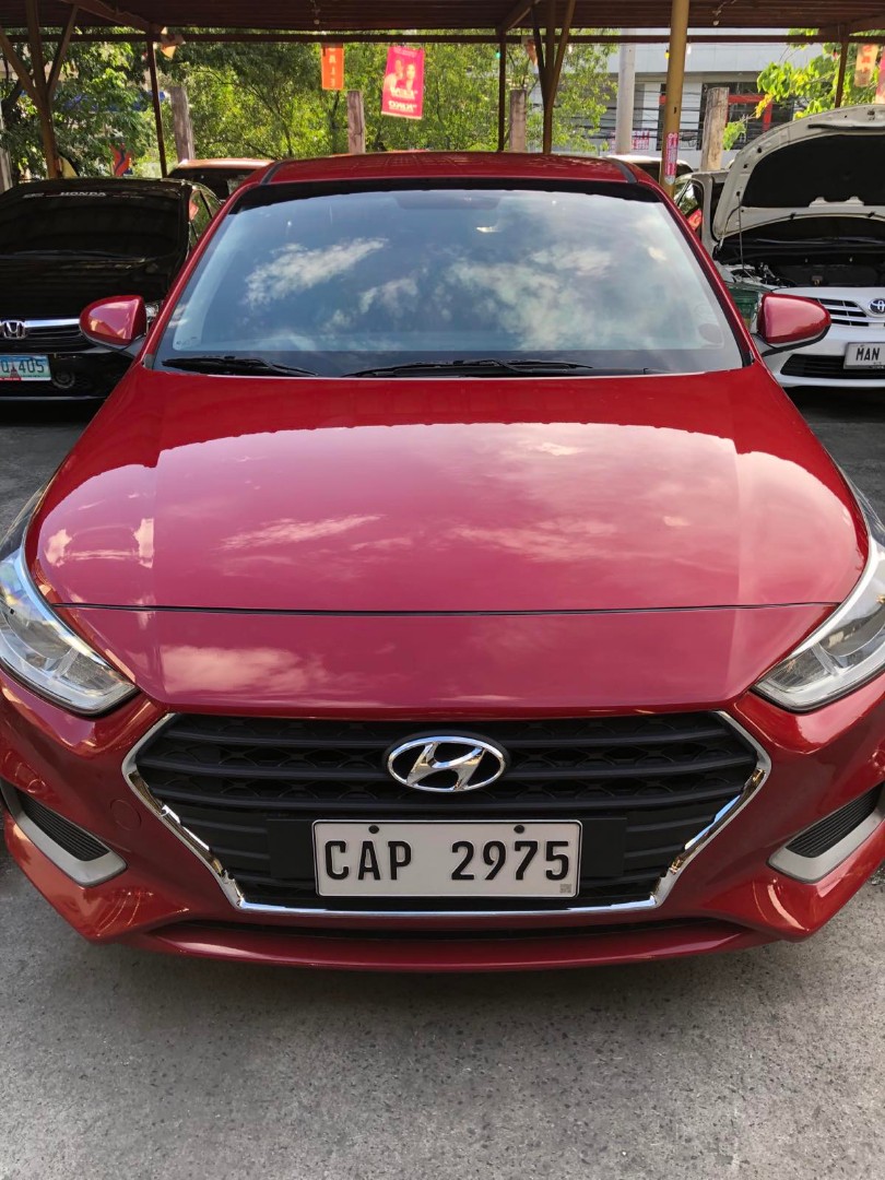 2019 Hyundai Accent Red Original Paint Auto, Cars for Sale, Used Cars ...
