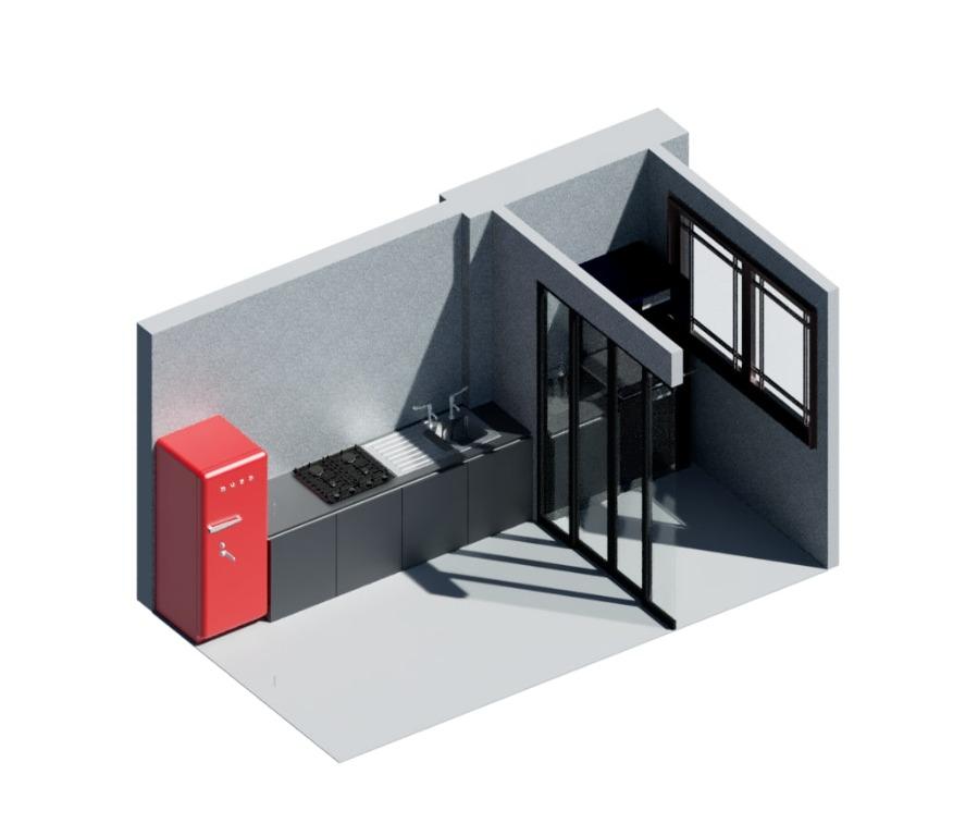 3D Draft/Blueprint for HDB BTO, Business Services, Printing, Design ...