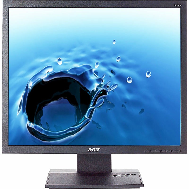 Acer V173 Djb 17-Inch LCD Monitor(Refurbished), Computers & Tech, Parts ...