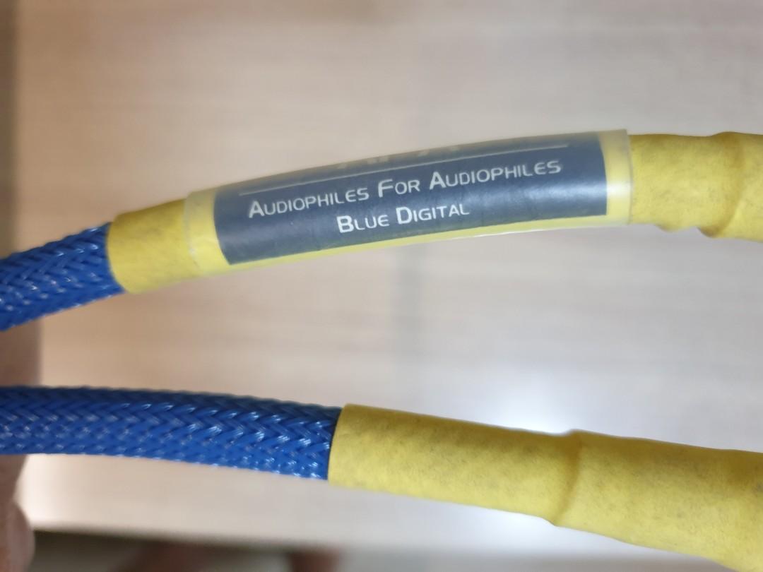 AFA Blue Digital coaxial cable, Audio, Other Audio Equipment on Carousell