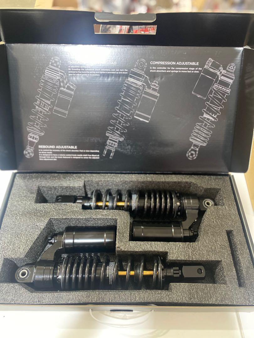 AJI RACING MONOSHOCK WITH TANK AEROX/NMAX, Motorcycles, Motorcycle ...