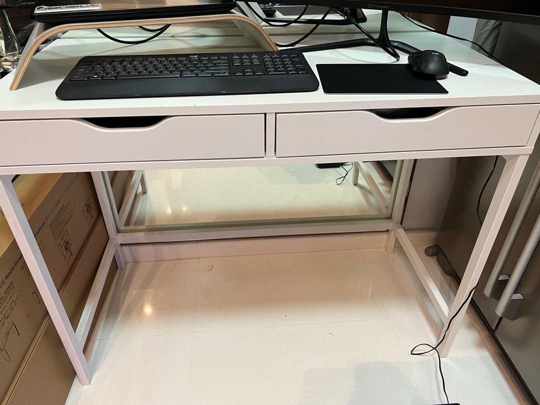Alex IKEA Desk, Furniture & Home Living, Furniture, Tables & Sets on ...