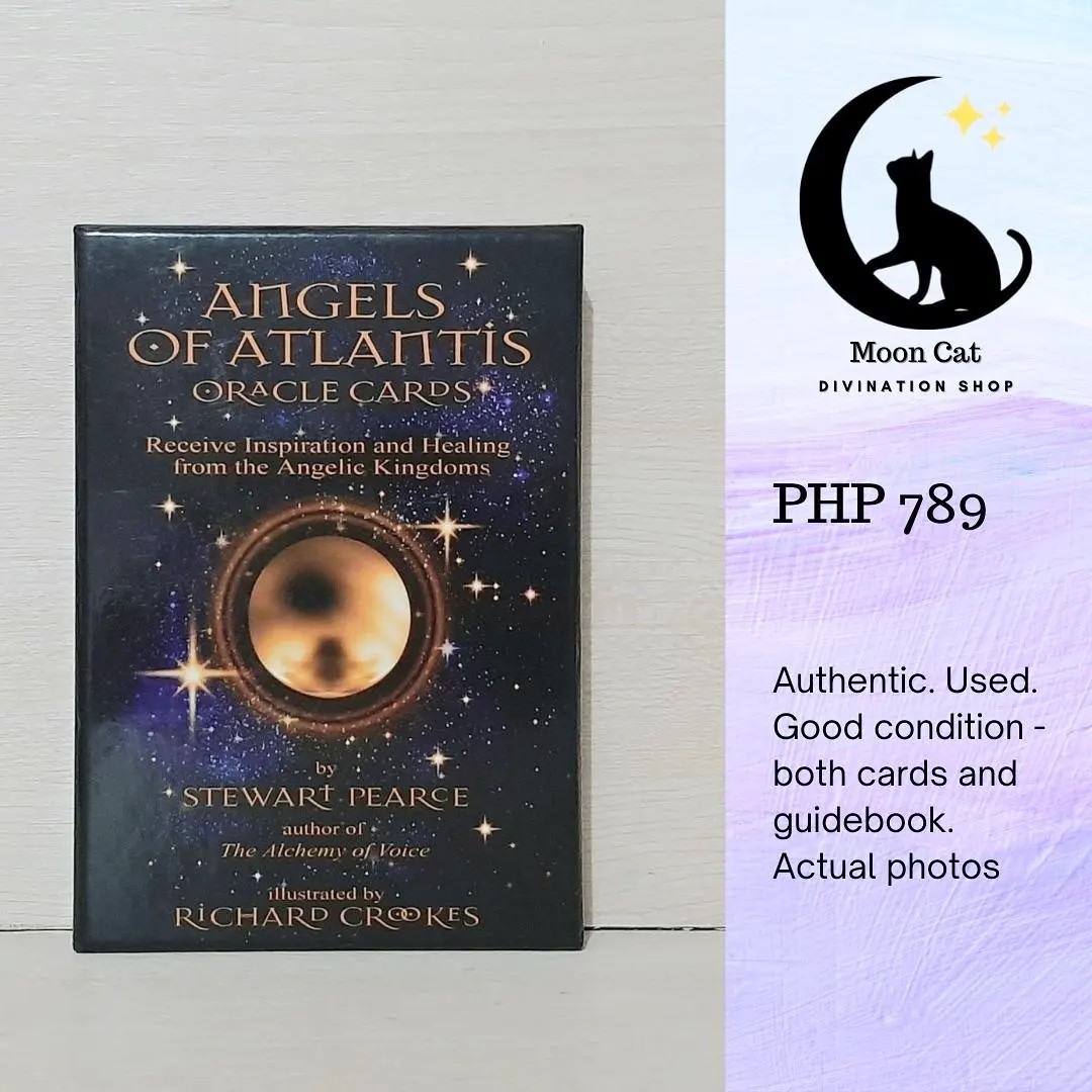 Angels of Atlantis Oracle Cards by Stewart Pearce, Hobbies & Toys ...