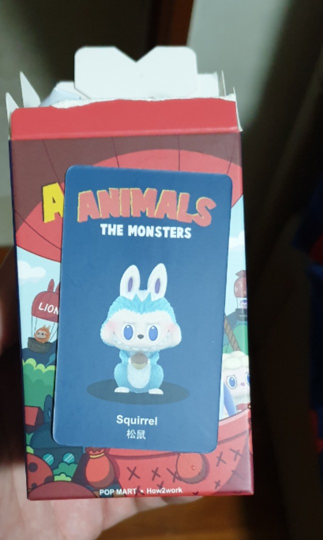 Animals The Monsters - Squirrel, Hobbies & Toys, Toys & Games on Carousell