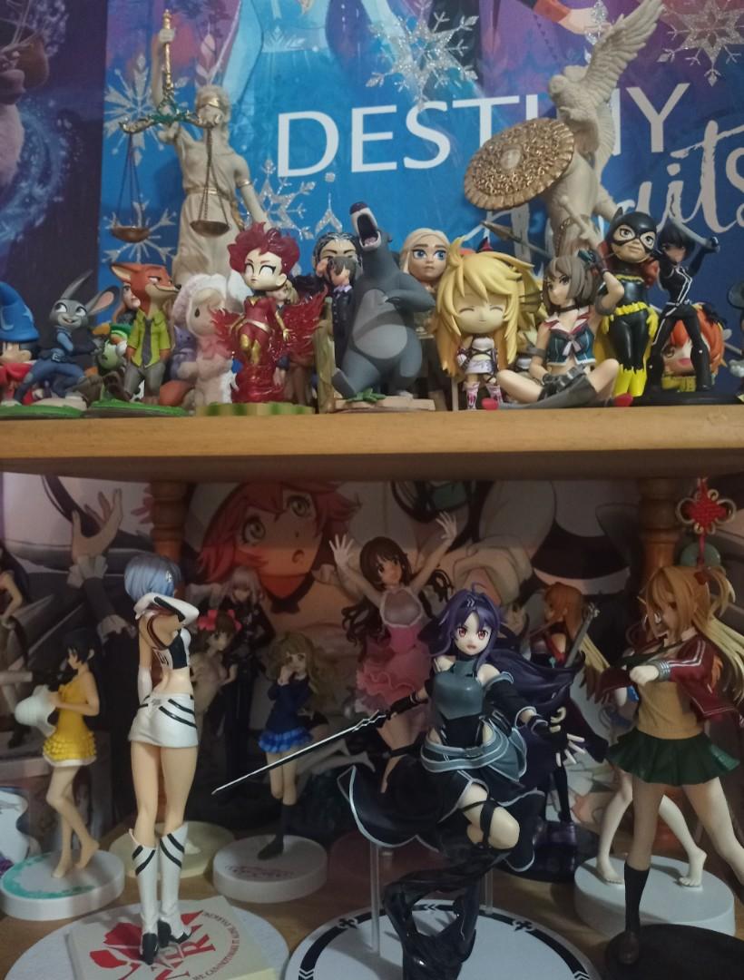 Anime Figurines Characters- Ashes,Asuna, Shinobu, Rem, Emilia, Miku ...