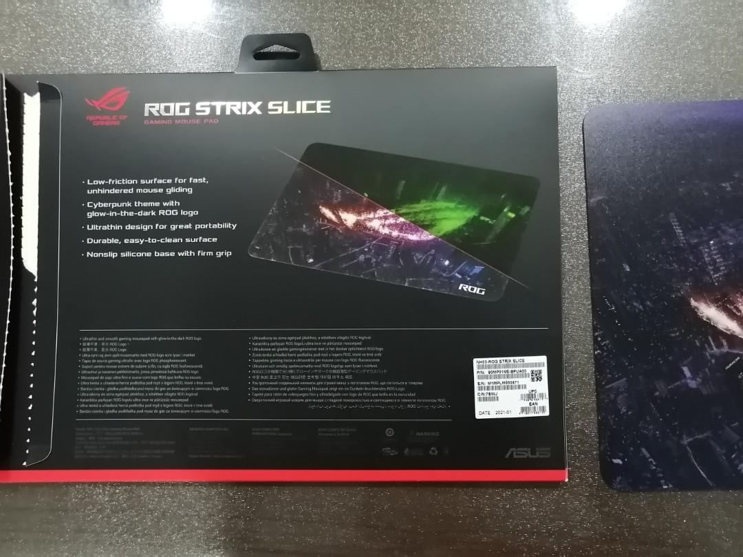Asus ROG Strix Slice Mousepad, Computers & Tech, Parts & Accessories ...