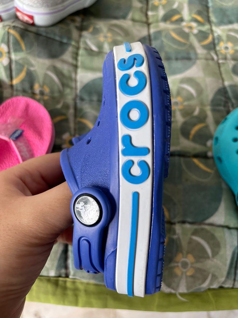 Authentic Crocs (Used), Babies & Kids, Babies & Kids Fashion on Carousell
