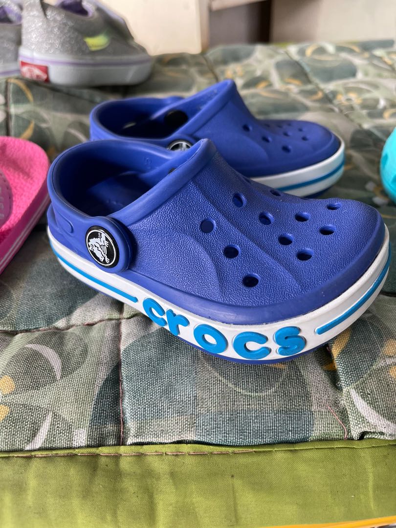 Authentic Crocs (Used), Babies & Kids, Babies & Kids Fashion on Carousell