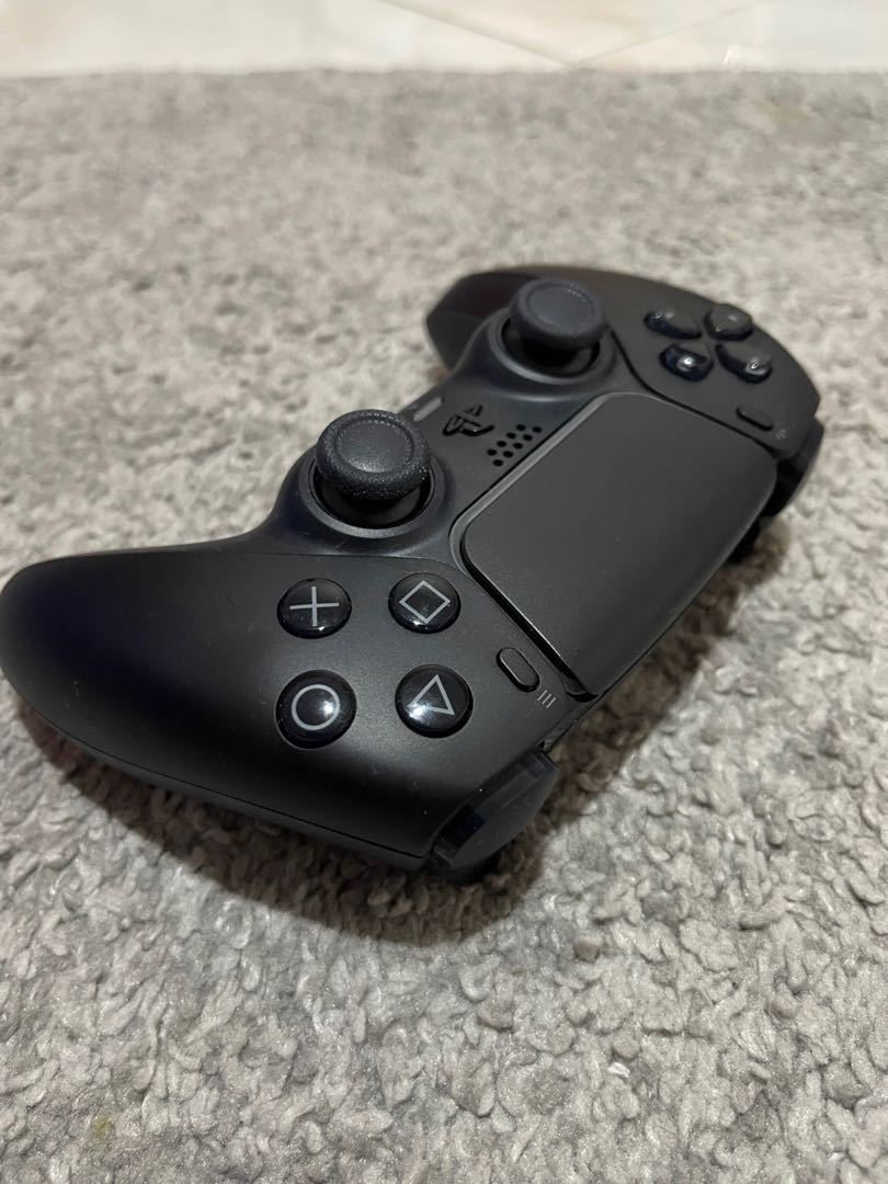 Black PS5 DualSense Controller, Video Gaming, Gaming Accessories ...