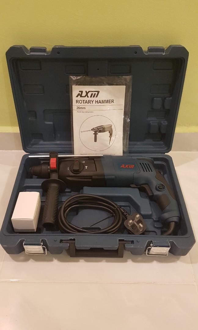 Brand New 820W AXM Rotary Hammer Drill., Furniture & Home Living, Home ...