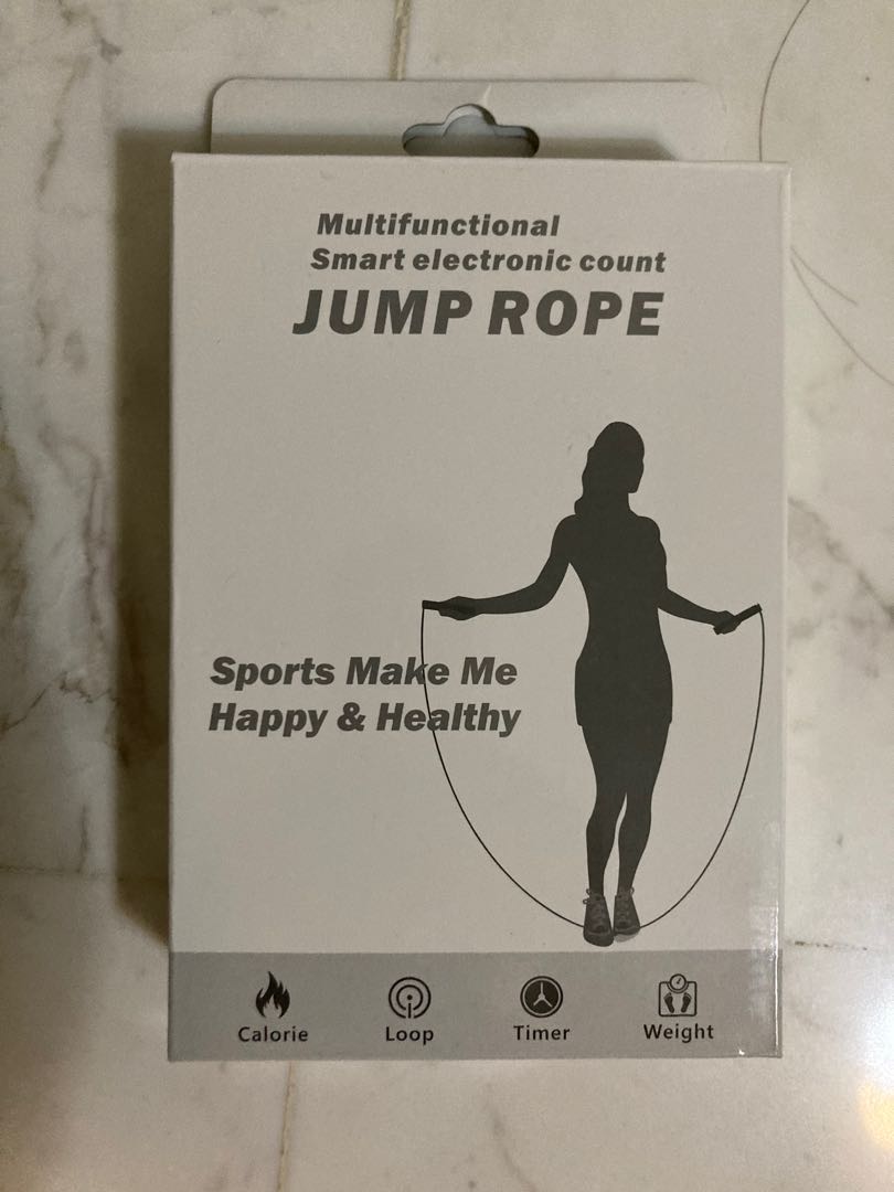 Brand New Electric Jump Rope, Sports Equipment, Exercise & Fitness ...