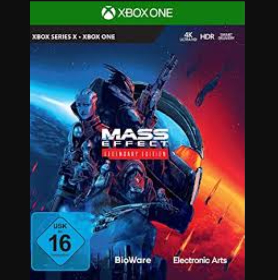 Brand New Microsoft Xbox Mass Effect Legendary Edition Digital Download ...