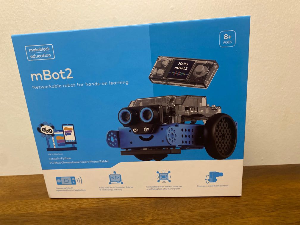 Brand new sealed mBot2 robotics robot scratch python mBot2 / Neo (with CyberPi) Coding Robot for ...