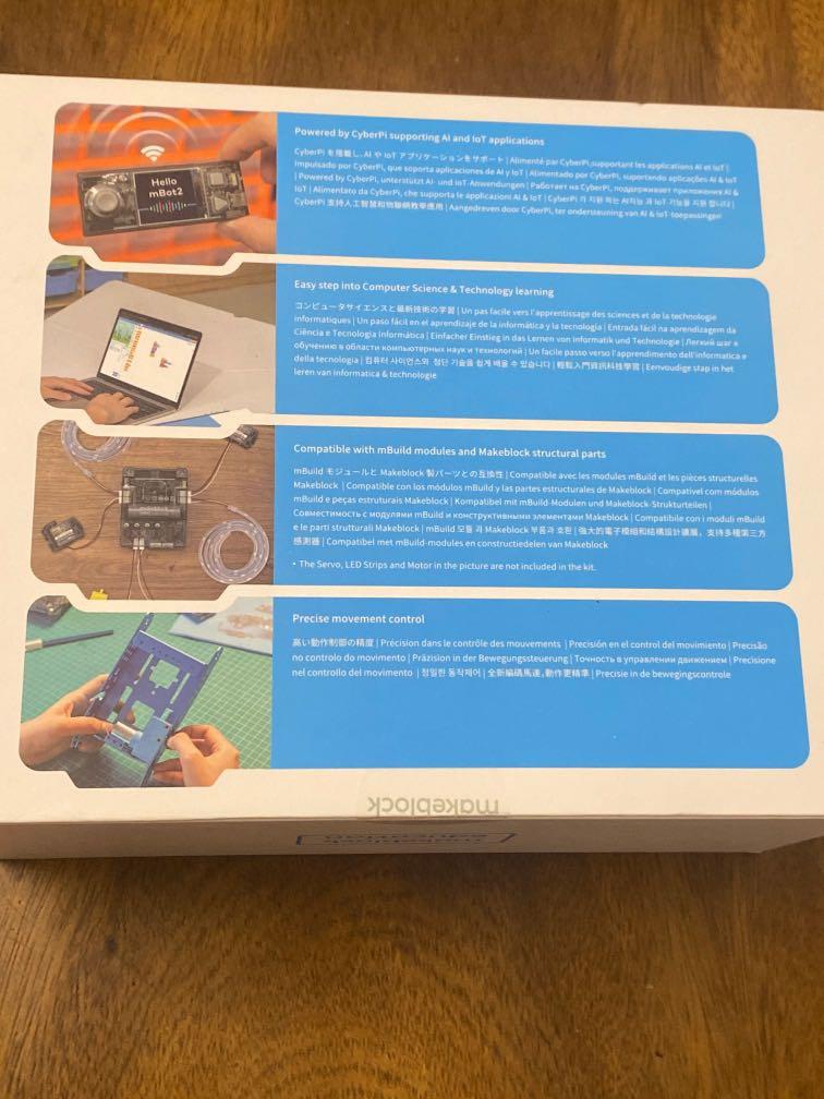 Brand New Sealed Mbot2 Robotics Robot Scratch Python Mbot2 Neo With Cyberpi Coding Robot For