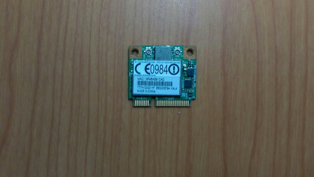 Broadcom WLAN 筆電 無線網卡, 電腦及科技產品, 電腦周邊產品, 電腦周邊產品在旋轉拍賣
