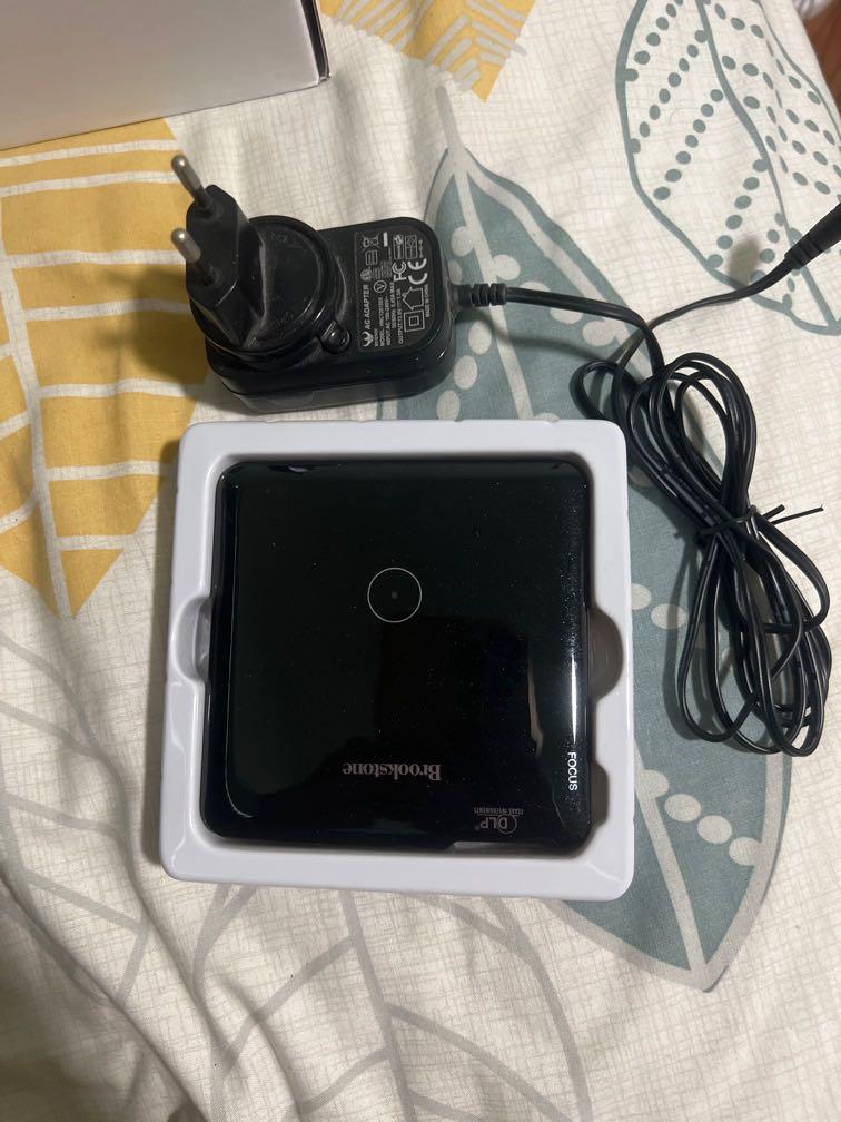 Brookstone portable projector, TV & Home Appliances, TV & Entertainment ...