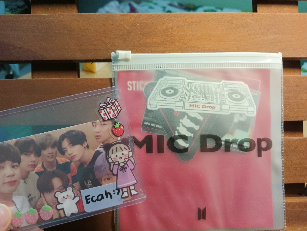 BTS MIC DROP STICKER SET, Hobbies & Toys, Memorabilia & Collectibles, K ...