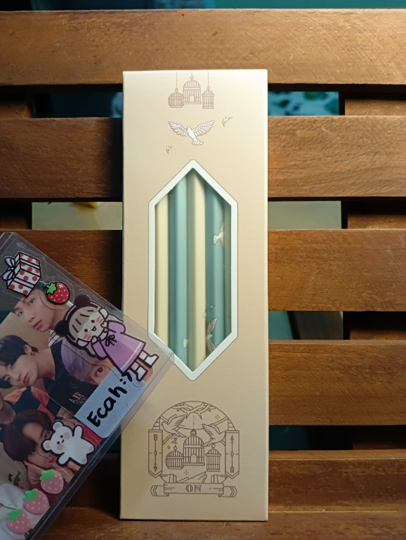 BTS ON PENCIL SET, Hobbies & Toys, Memorabilia & Collectibles, K-Wave ...