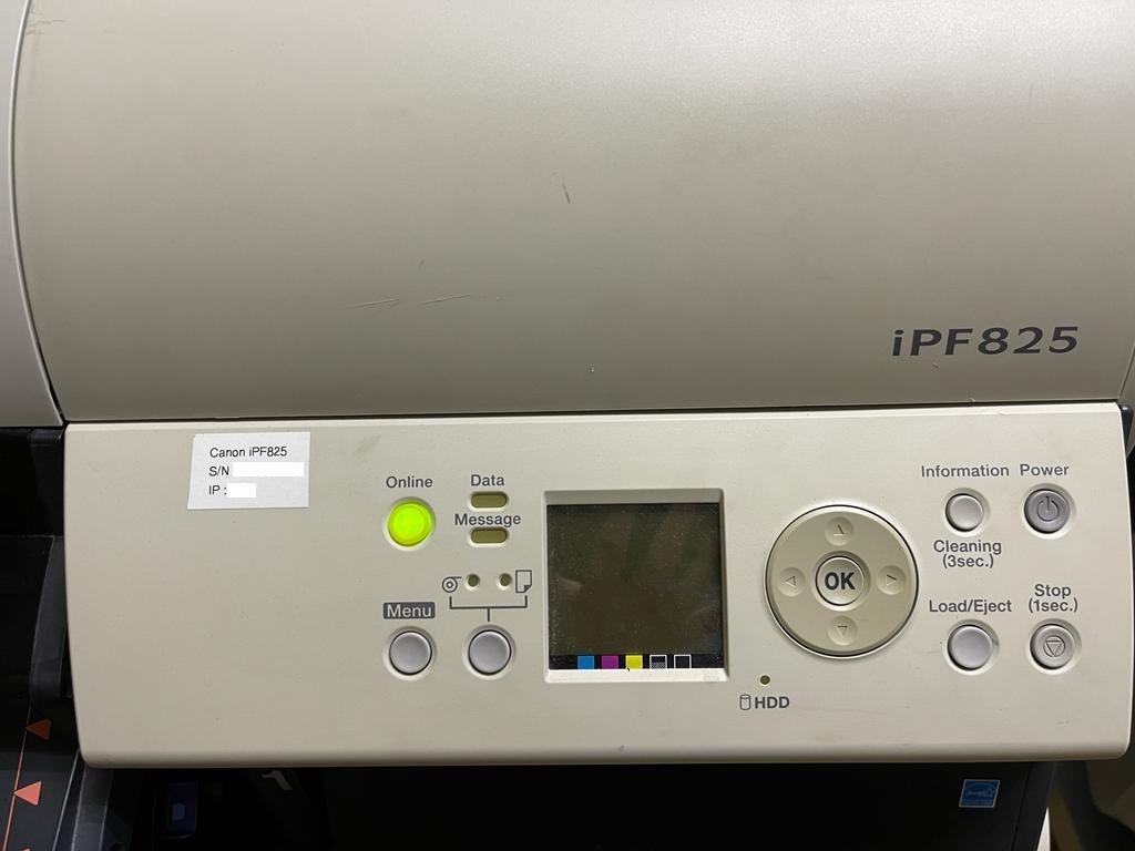 Canon iPF825 Wide Format Plotter / Printer (upto A0), Computers & Tech, Printers, Scanners ...