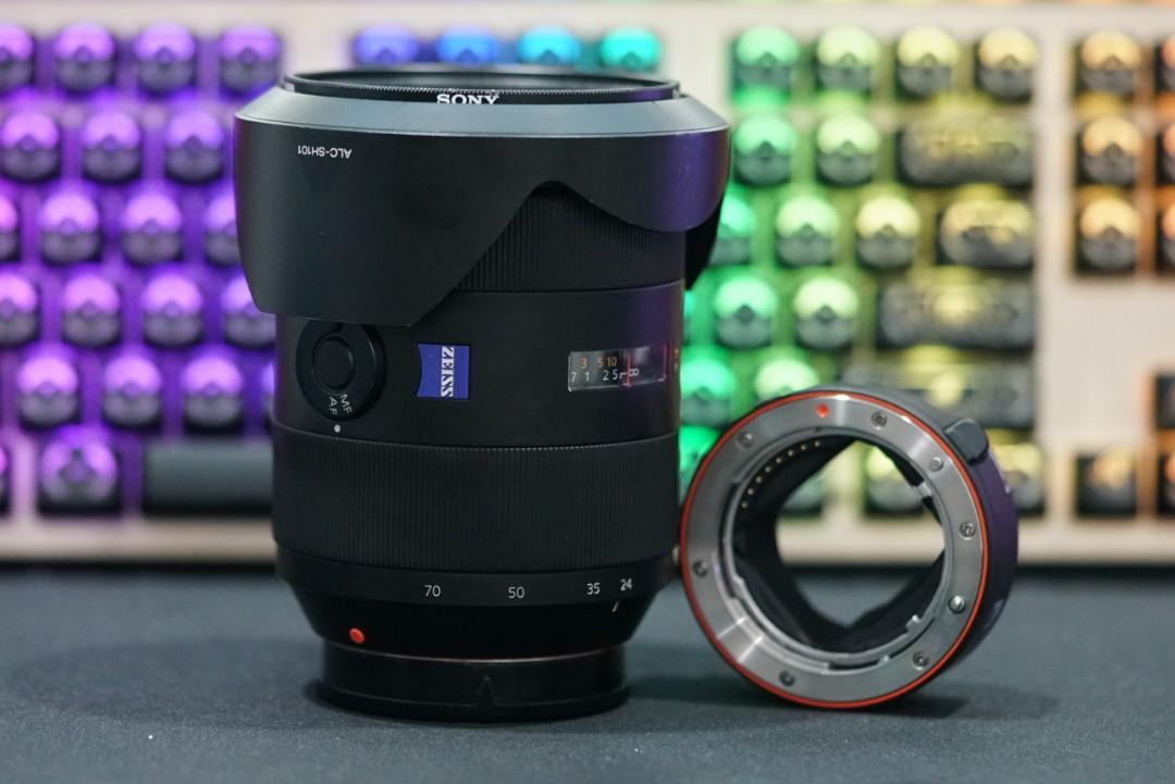 Carl ziess sonnar 24-70mm f2.8 with la-ea5, Photography, Lens & Kits on ...