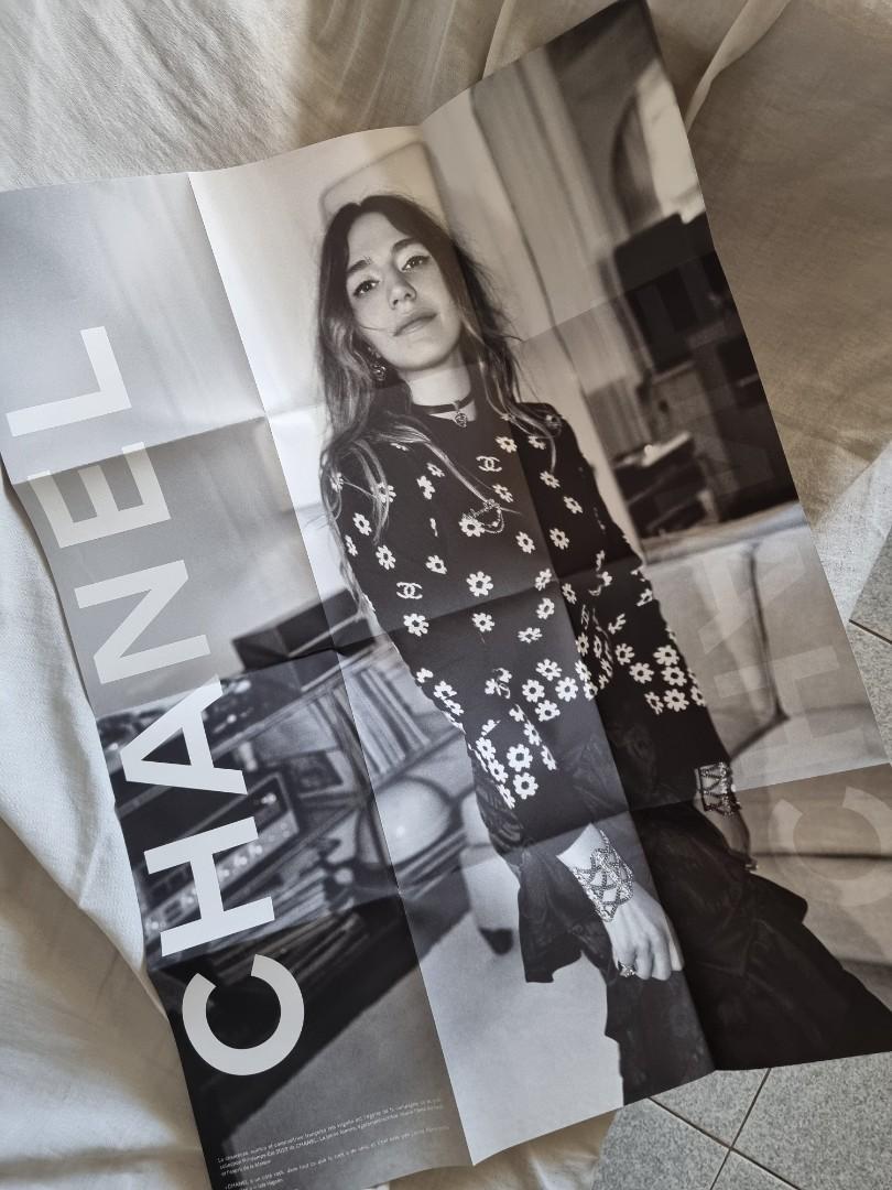 CHANEL LARGE POSTER, Hobbies & Toys, Memorabilia & Collectibles, Fan ...