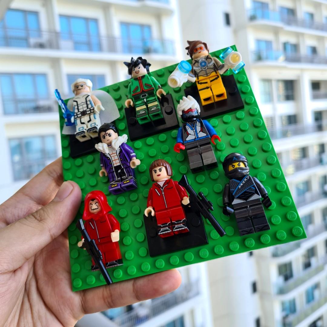 Character Legos (Marvel X-Men, Overwatch, Hunter X Hunter, Money Heist ...
