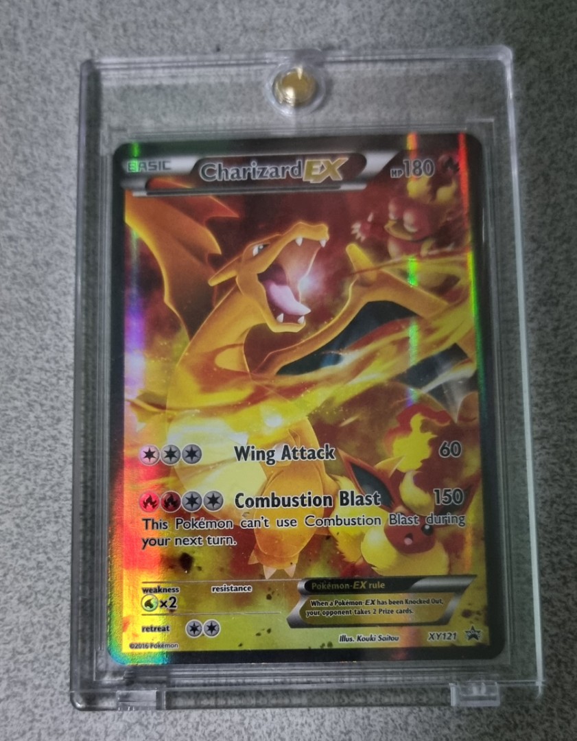 Charizard EX promo XY121, Hobbies & Toys, Toys & Games on Carousell