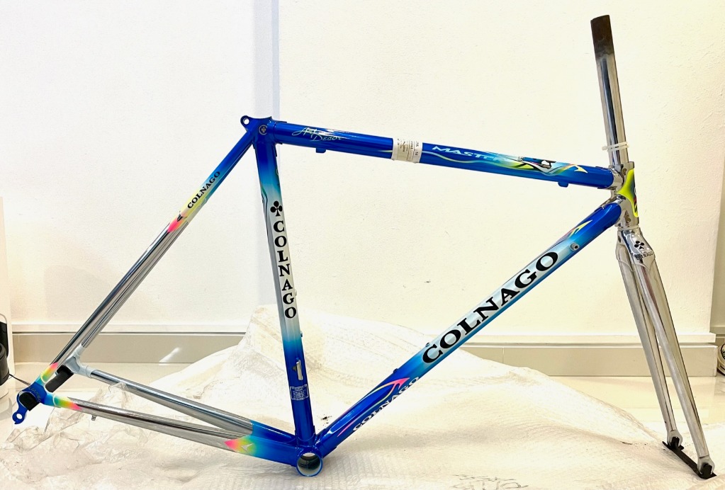 Colnago Master 30 Anniversary Art Decor Blue frameset (size 51) - NEW ...