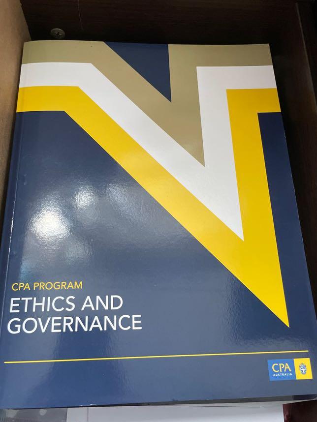 最新Version CPAA CPA Australia Ethics and Governance Textbook, 興趣及遊戲, 書本 ...