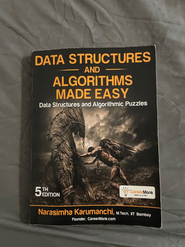 Data structure and algorithms made easy textbook, Hobbies & Toys, Books ...
