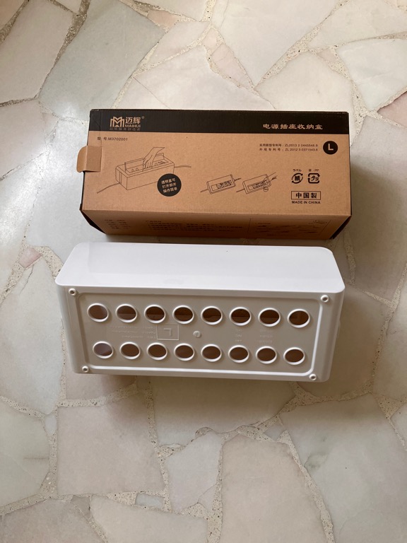 Desktop Wire Organizer Box, TV & Home Appliances, Electrical, Adaptors ...