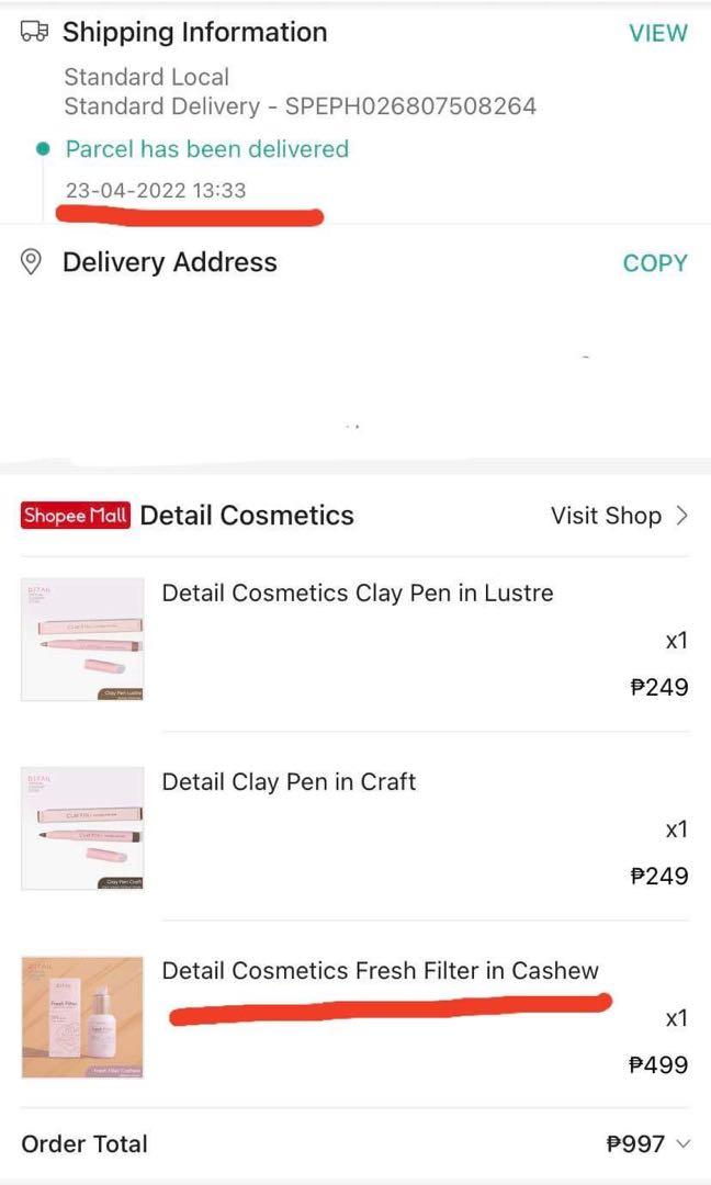 Detail Cosmetics Fresh Filter Foundation in Cashew, Beauty & Personal ...