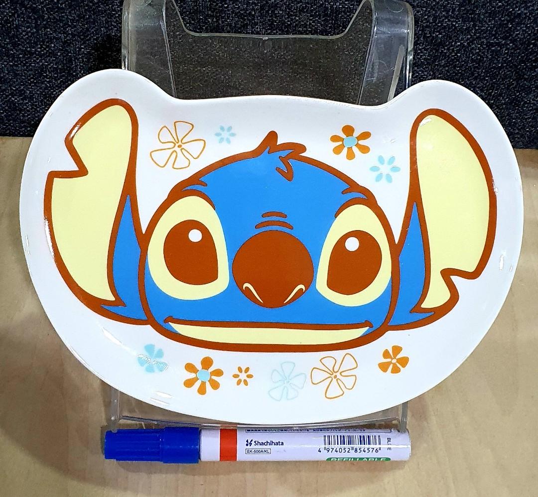 Disney Stitch plate, Furniture & Home Living, Kitchenware & Tableware ...