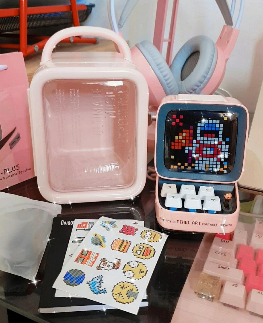 Divoom ditoo plus, Audio, Soundbars, Speakers & Amplifiers on Carousell