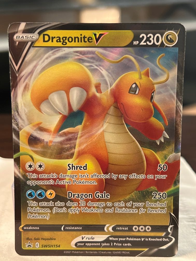 Dragonite V, Hobbies & Toys, Toys & Games on Carousell