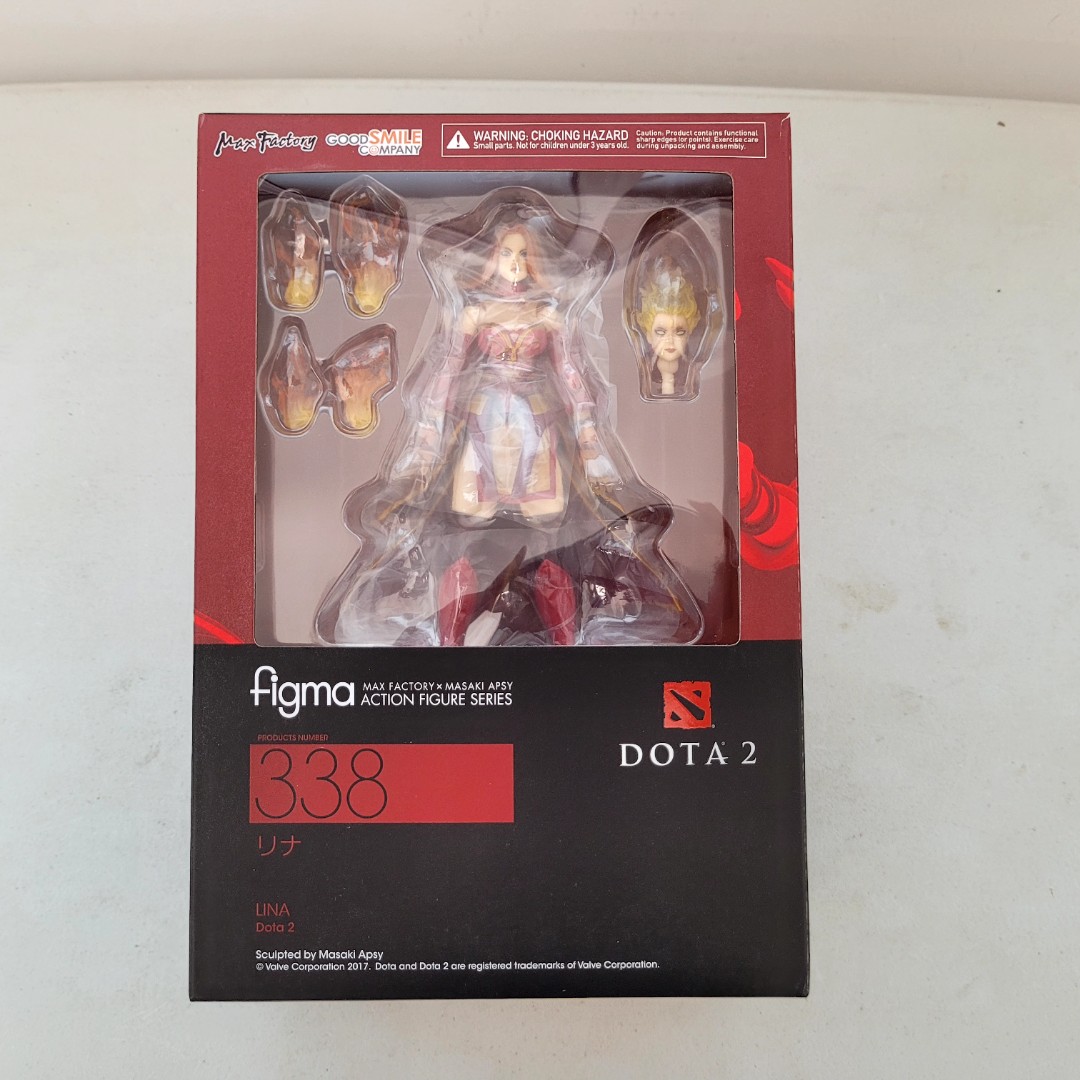 Figma 338 Dota 2 - Lina, Hobbies & Toys, Toys & Games on Carousell