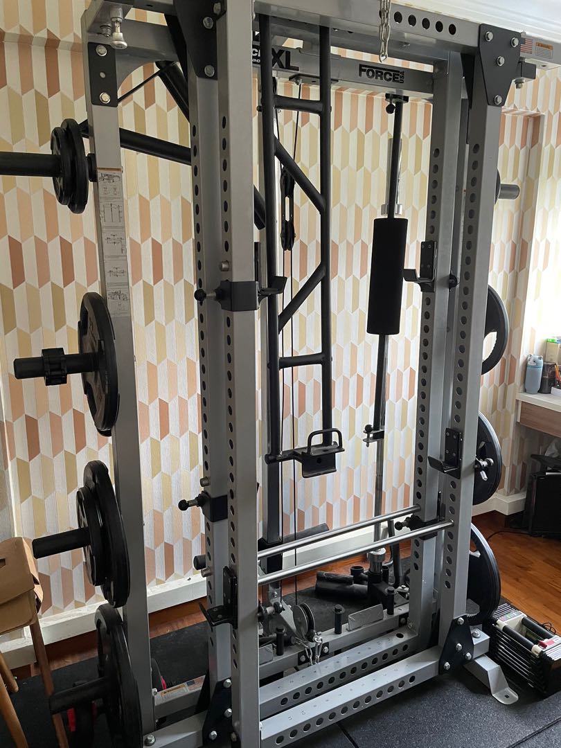 Force USA Versa foldable power rack / home gym, Sports Equipment ...