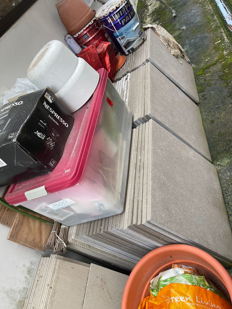 Lian seng heng large format outdoor tiles, Furniture & Home Living ...