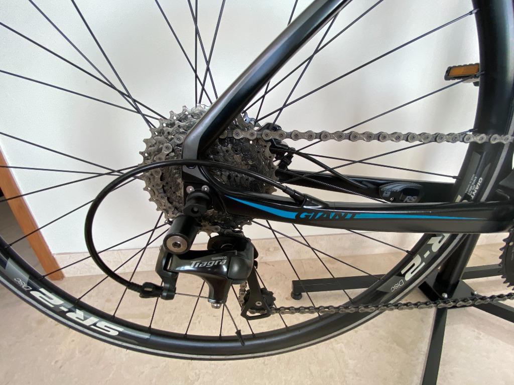 Giant Fastroad Comax2 (carbon composite), Sports Equipment, Bicycles ...