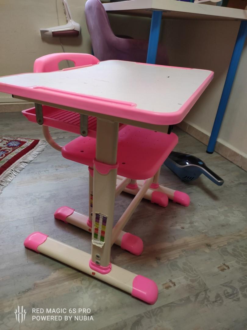 Girls study table, Babies & Kids, Baby Nursery & Kids Furniture, Kids ...