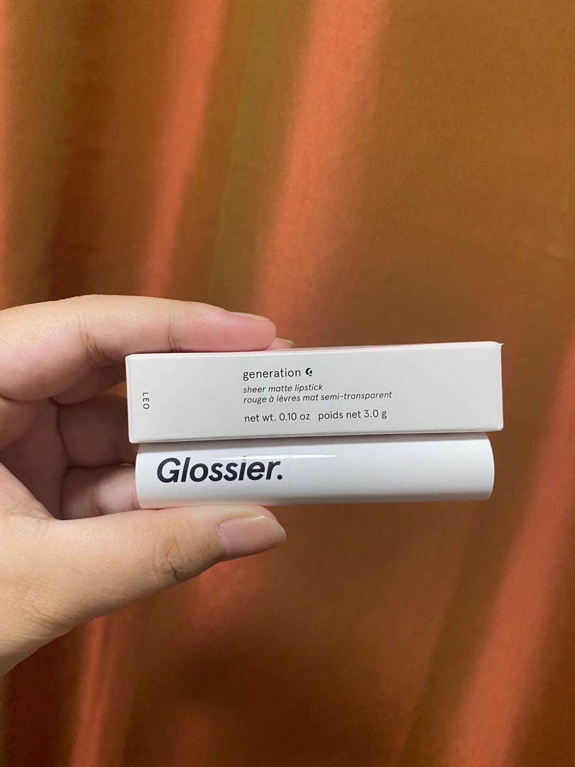 Glossier Generation G Lipstick in Leo, Beauty & Personal Care, Face ...