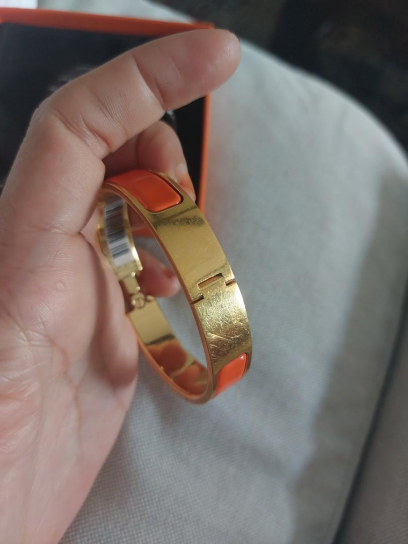 Hermès Clic Clac, Men's Fashion, Watches & Accessories, Jewelry on ...