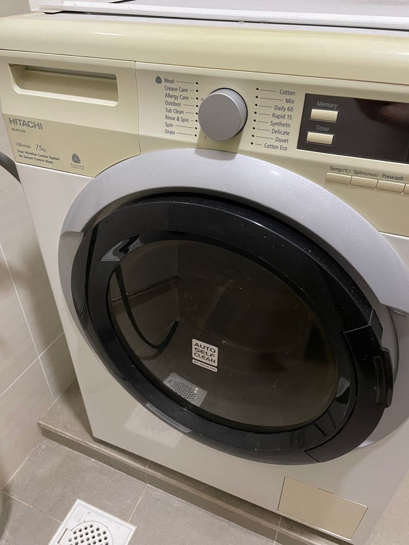 Hitachi washing machine, TV & Home Appliances, Washing Machines and ...