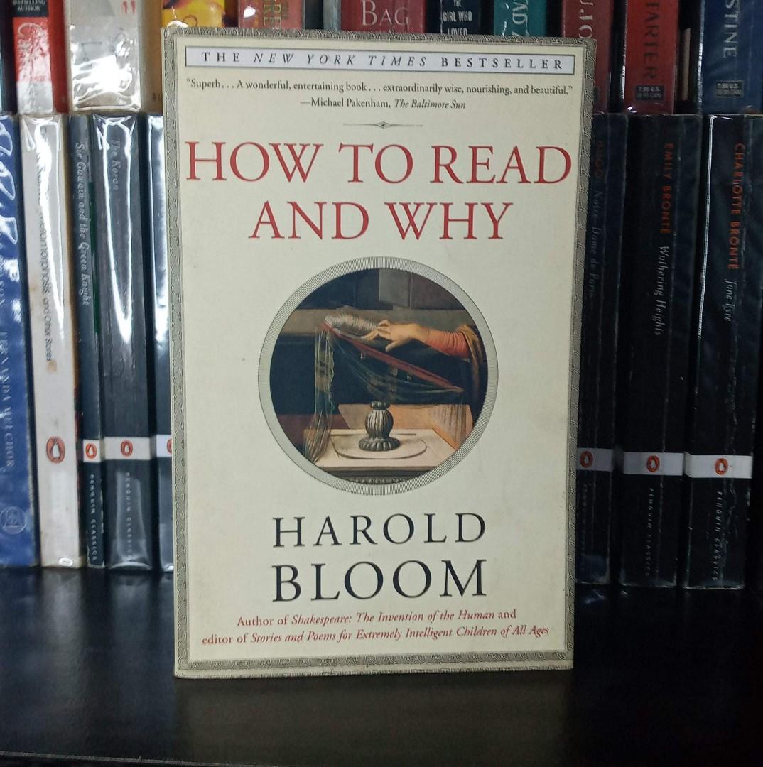 How to Read and Why by Harold Bloom, Hobbies & Toys, Books & Magazines ...