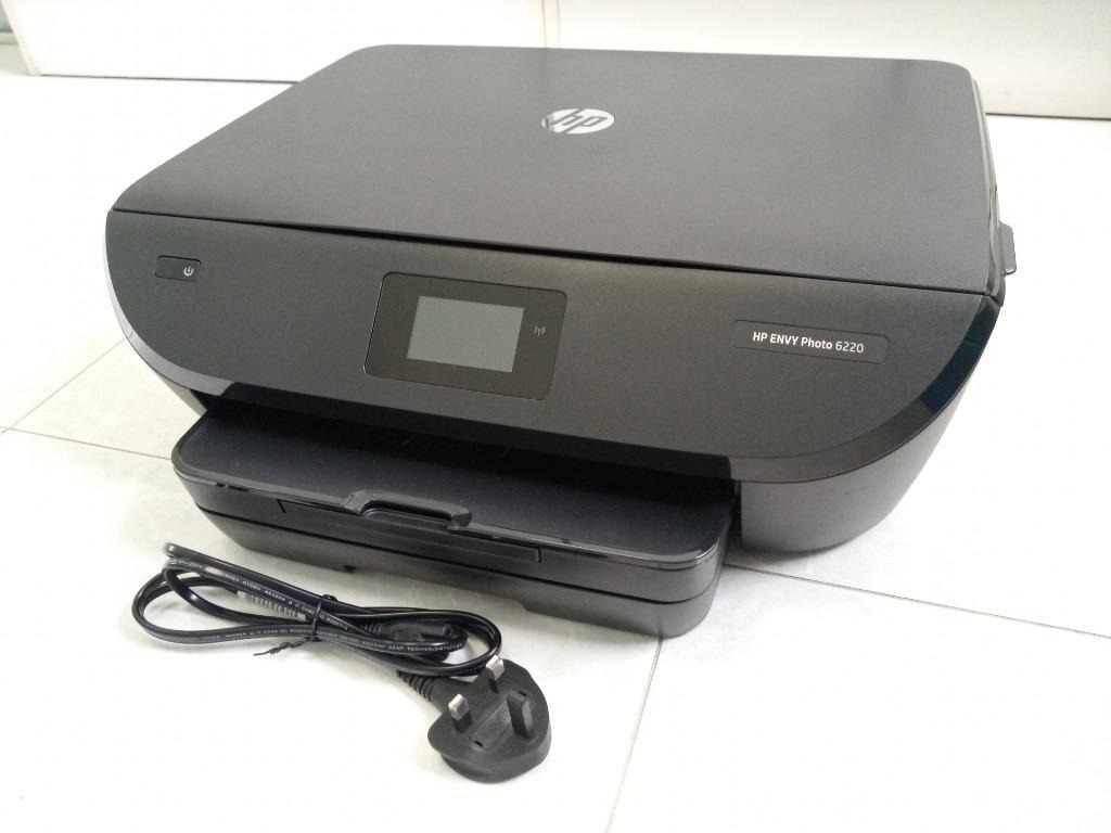 HP ENVY Photo 6220 All-in-One Printer, Computers & Tech, Printers ...