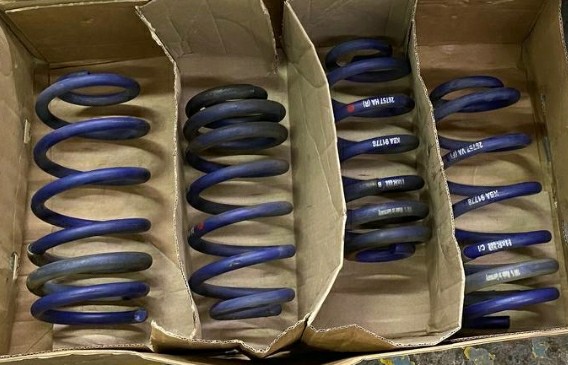 H&R lowering springs for Audi A4 B9, Car Accessories, Accessories on ...