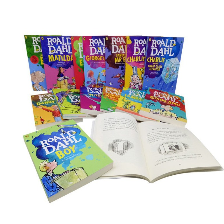 IN STOCK Roald Dahl Collection Box Set 18 books / Roald Dahl Children's ...