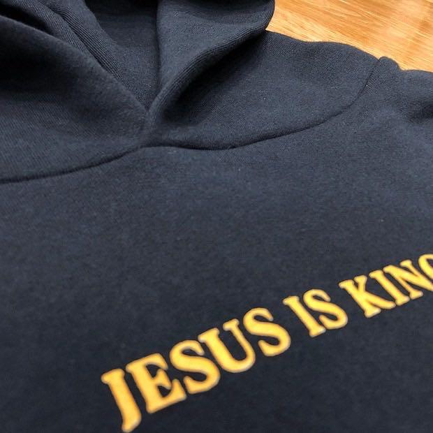 KanYe West Jesus is King AR1331A Hoodie, Men's Fashion, Coats, Jackets ...